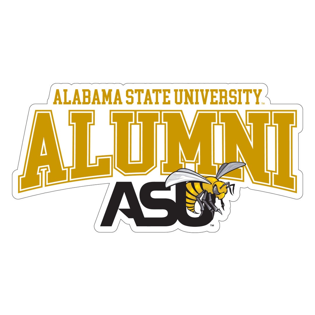 Alabama State University Laser Cut Alumni Vinyl Sticker/magnet ...