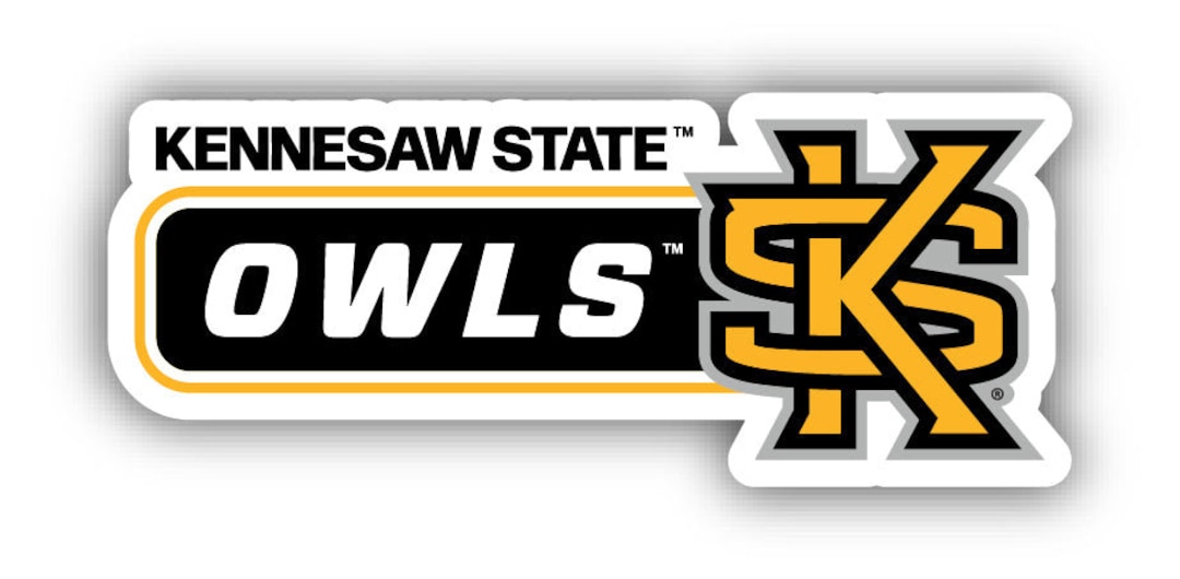 Kennesaw State University 4 Inch Wide Colorful Vinyl Decal Sticker - Etsy