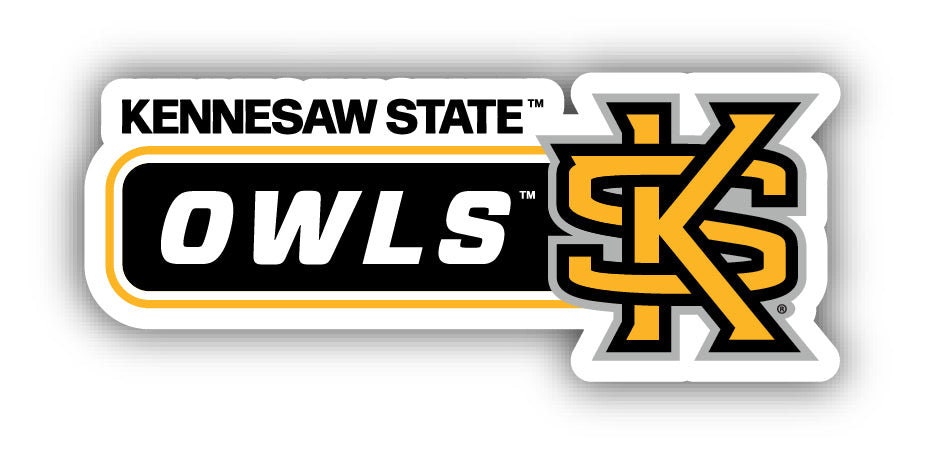Kennesaw State University 4 Inch Wide Colorful Vinyl Decal Sticker - Etsy