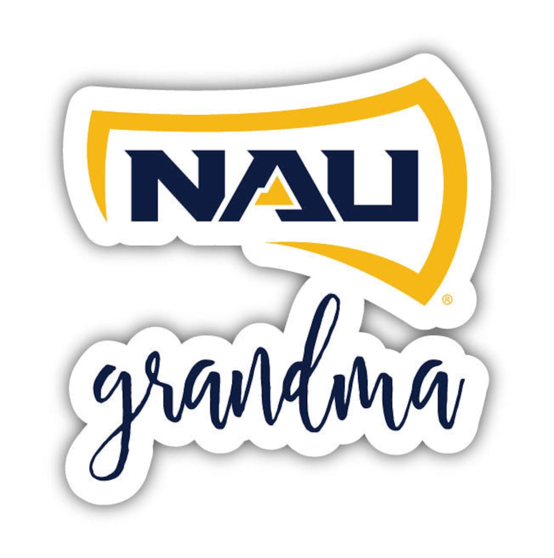 Northern Arizona University 4 Inch Proud Grandma Die Cut Decal - Etsy