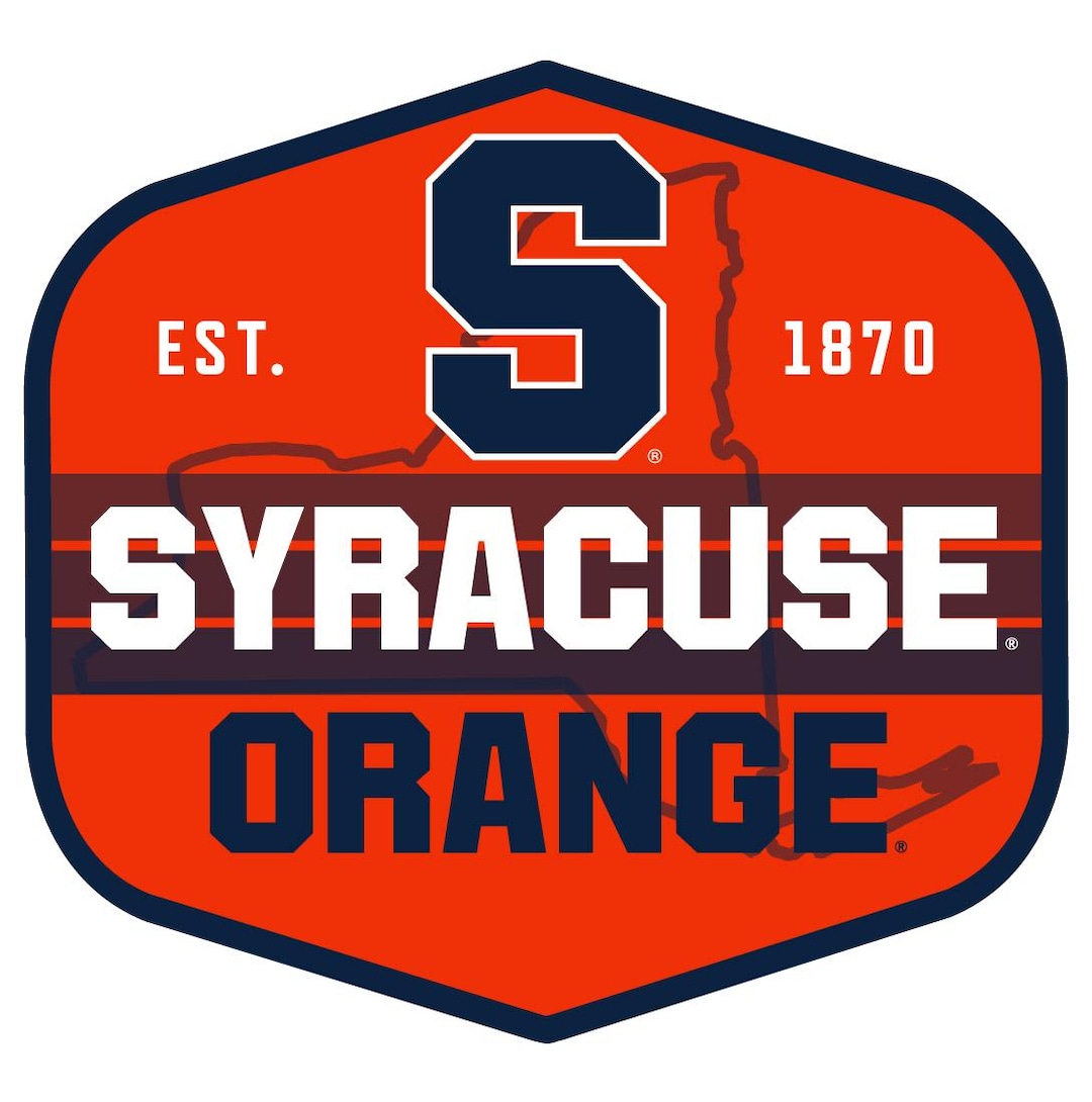 Syracuse Orange Scenic Background Vinyl Sticker/magnet - Officially ...
