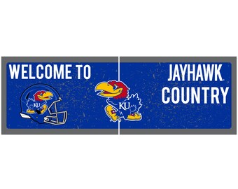 Wood Jayhawks Sign - Etsy