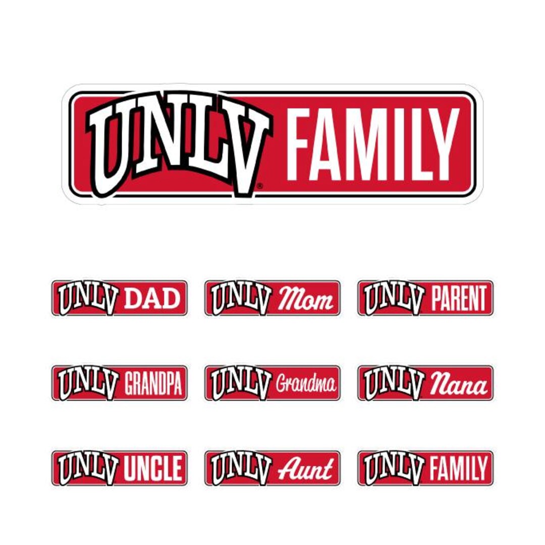UNLV Rebels Proud Family Decorative Decal – Officially Licensed - Etsy