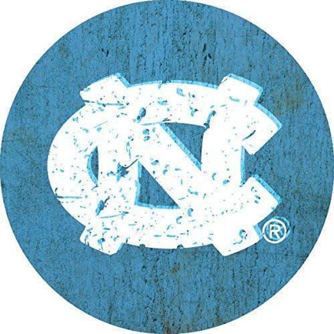 UNC Tar Heels 4 Inch Round Magnet Officially Licensed - Etsy