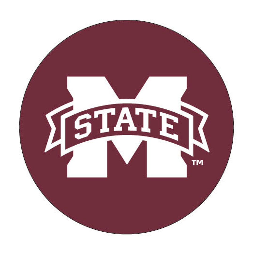 Mississippi State Bulldogs NCAA Collegiate 3-inch Round Magnet - Etsy