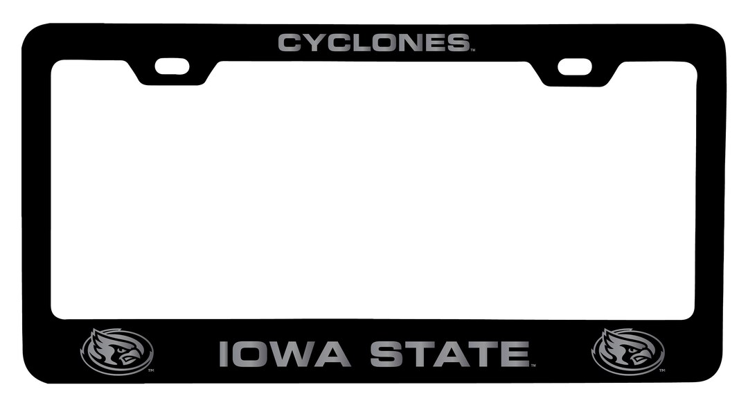 Iowa State Cyclones Engraved Metal License Plate Frame - Etsy