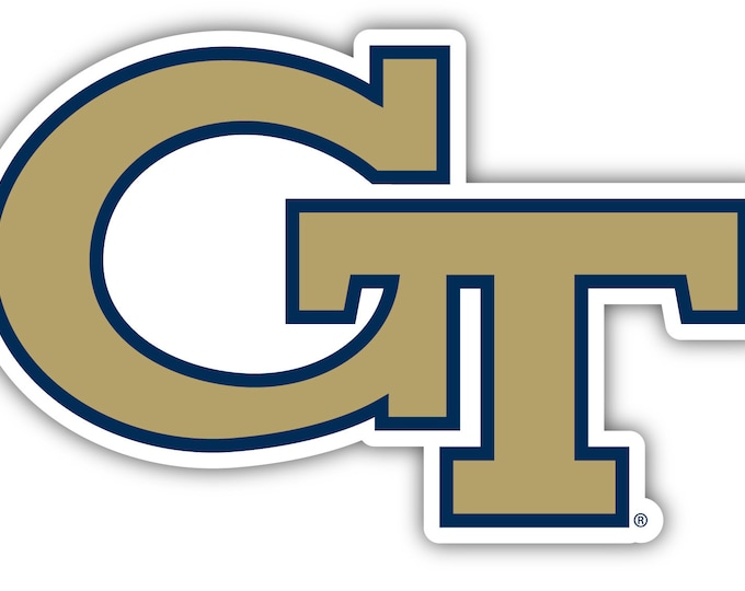 Georgia Tech Yellow Jackets 12" Premium Vinyl Decal Licensed NCAA - Etsy