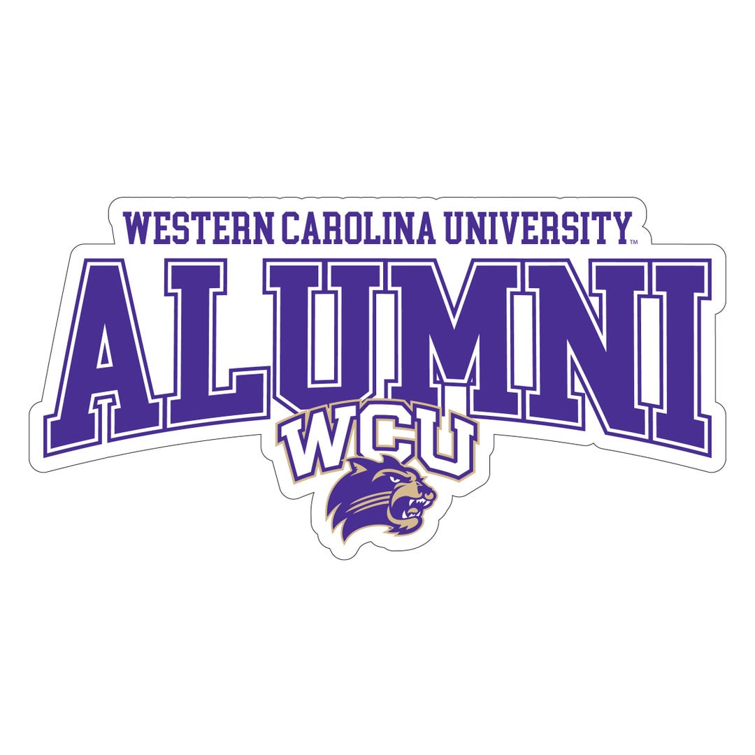 Western Carolina University Laser Cut Alumni Vinyl Sticker/magnet ...