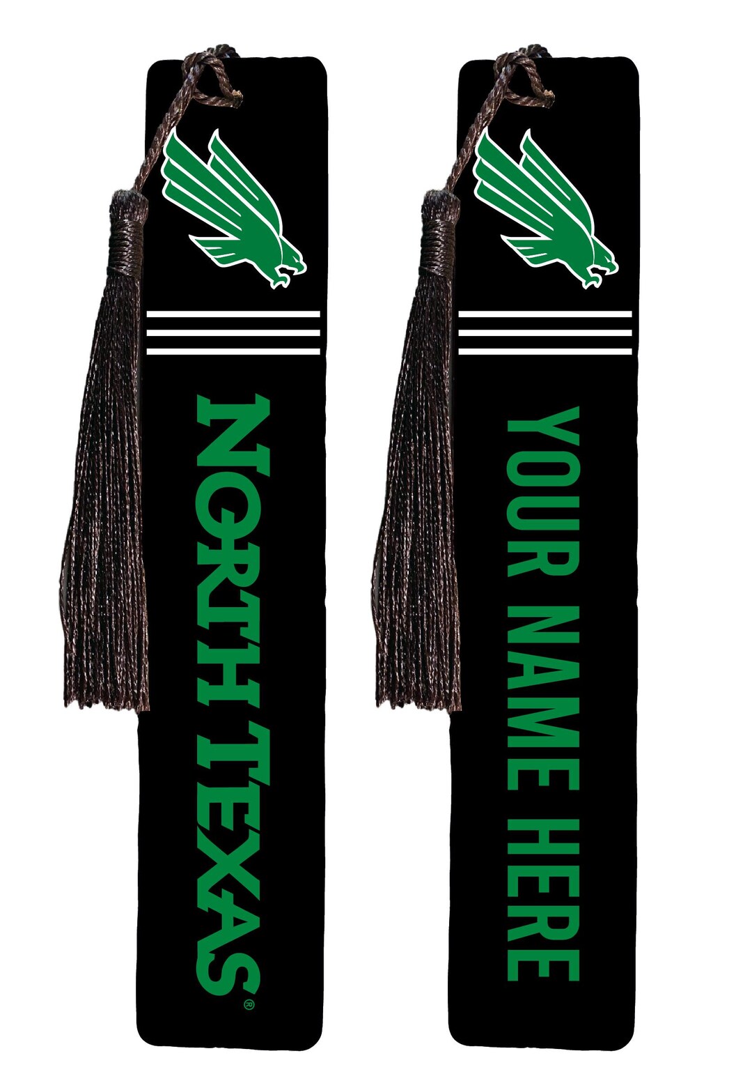 North Texas Personalized Wooden Bookmark With Tassel – Officially ...