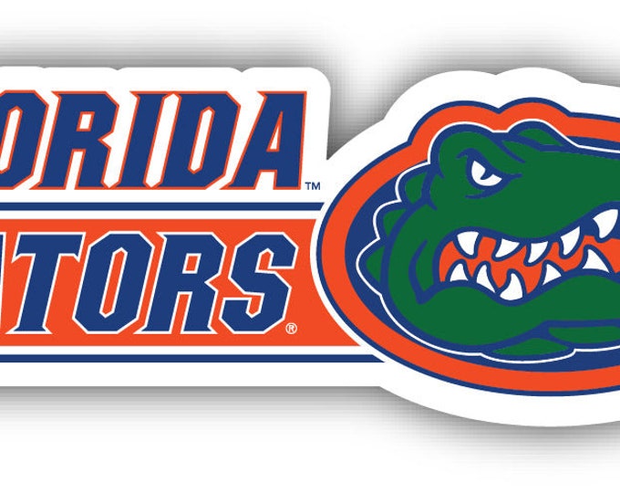 Florida Gators 4 Inch Wide Colorful Vinyl Decal Sticker - Etsy