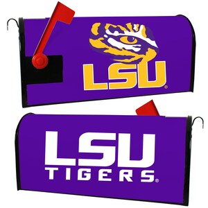 LSU Tigers Magnetic Mailbox Cover - Etsy
