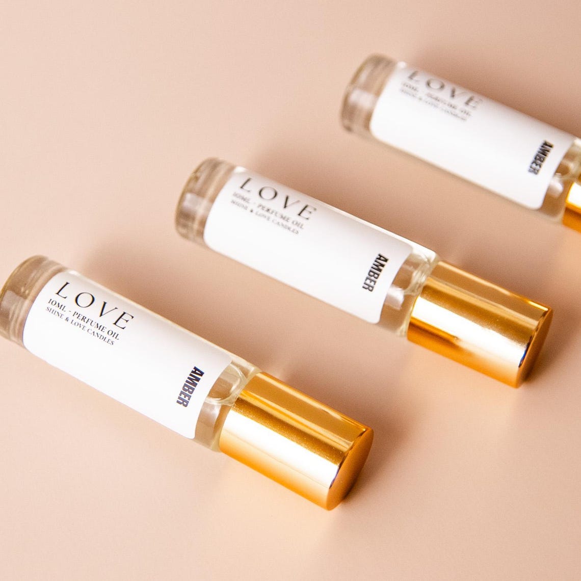 Roller Perfume | Amber Vanilla Scent | Body Fragrance - Etsy