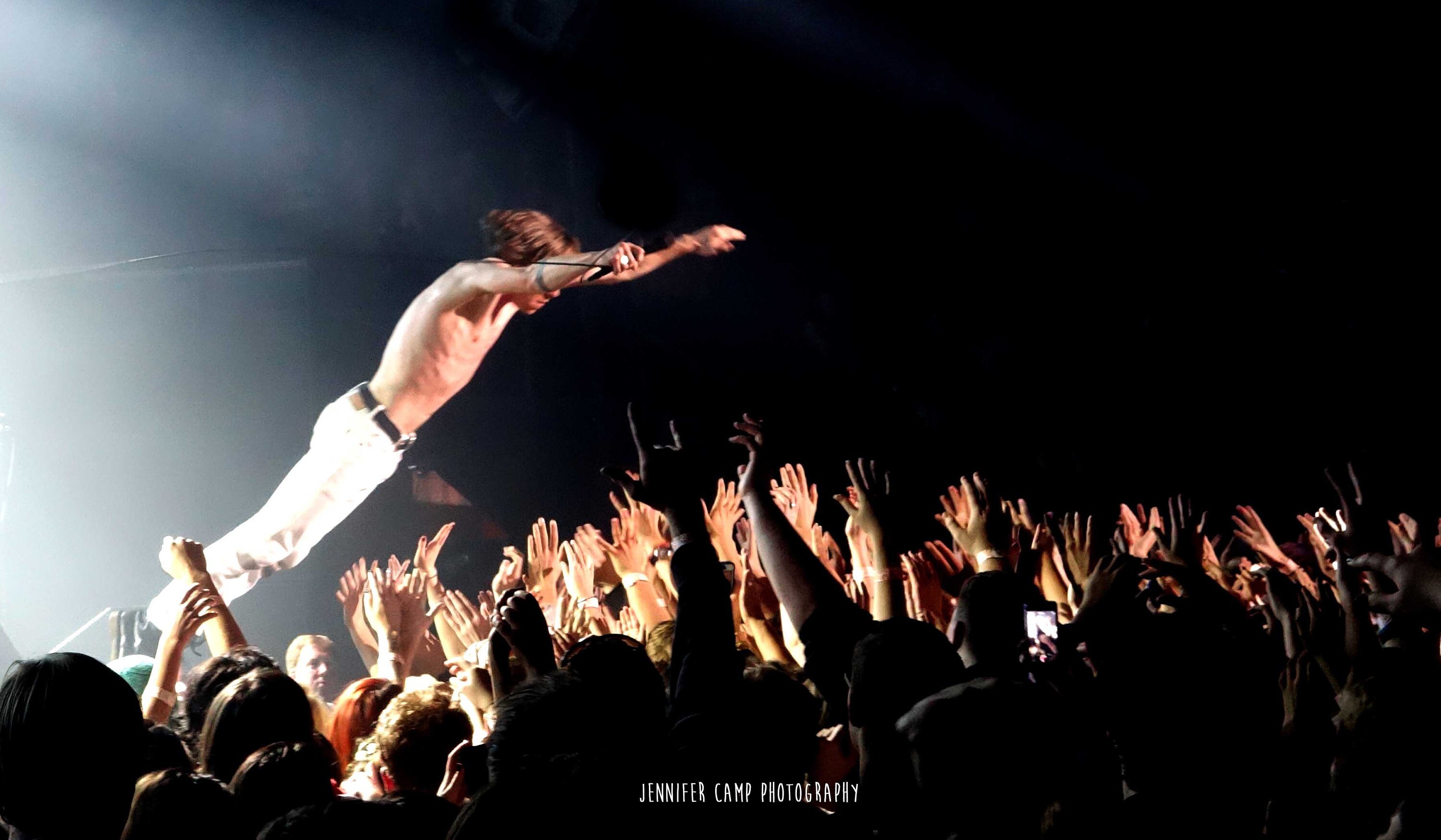 Cage the Elephant Matt Shultz Stage Diving Concert - Etsy