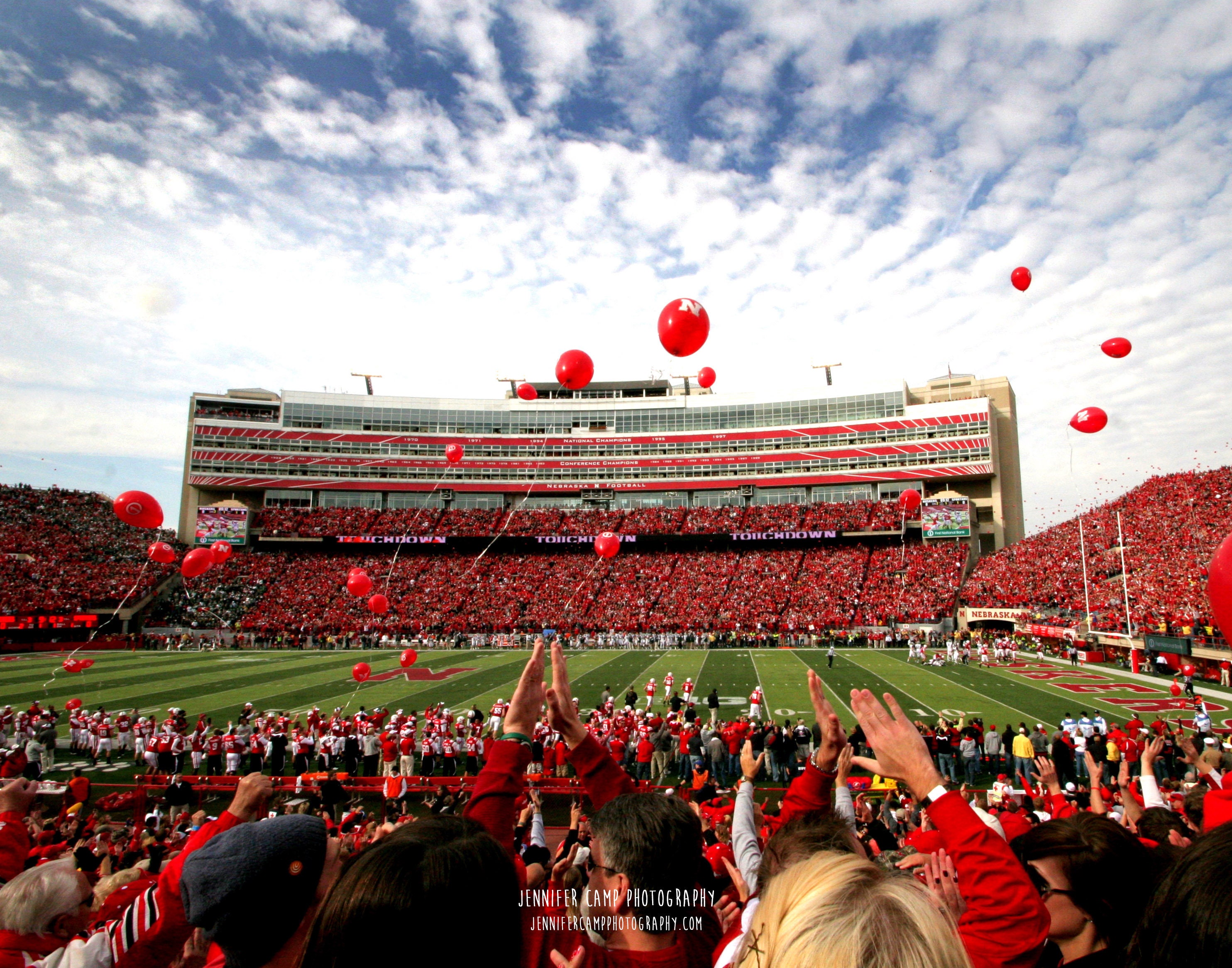 Nebraska Football Husker Field Memorial Stadium, Fine Art, Home Decor ...