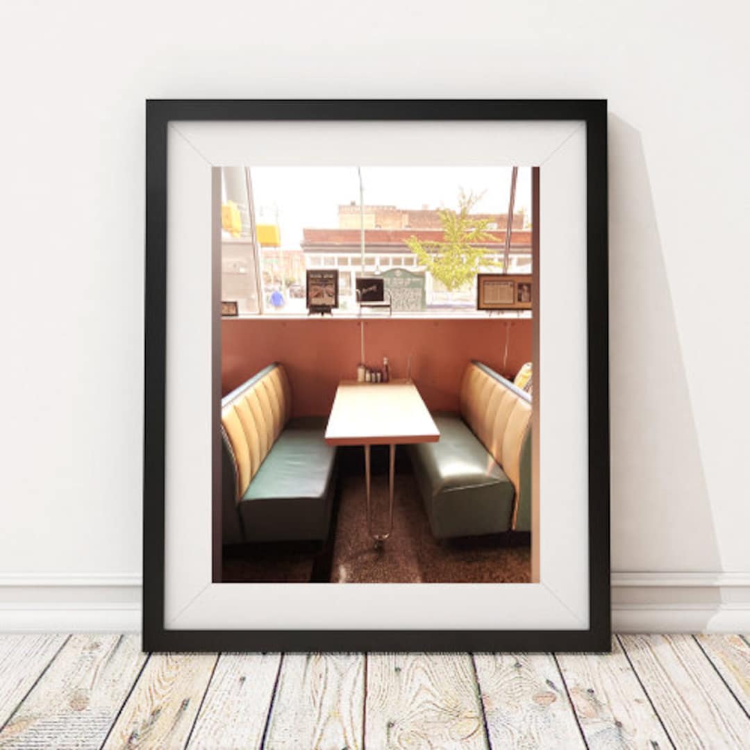 Memphis TN Arcade Diner Restaurant Booth Sign - Wall Art, Home Decor ...