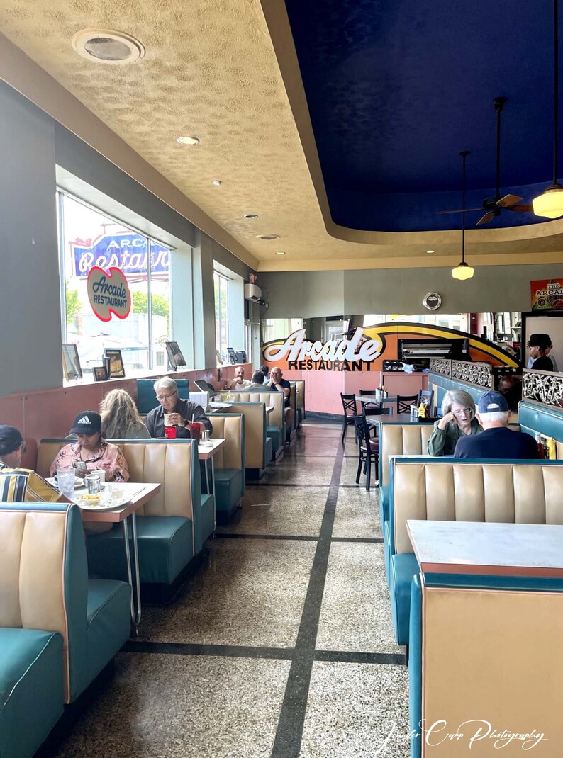 Memphis Tennessee Arcade Diner Restaurant Bar Art, Fine Art, Home Decor ...