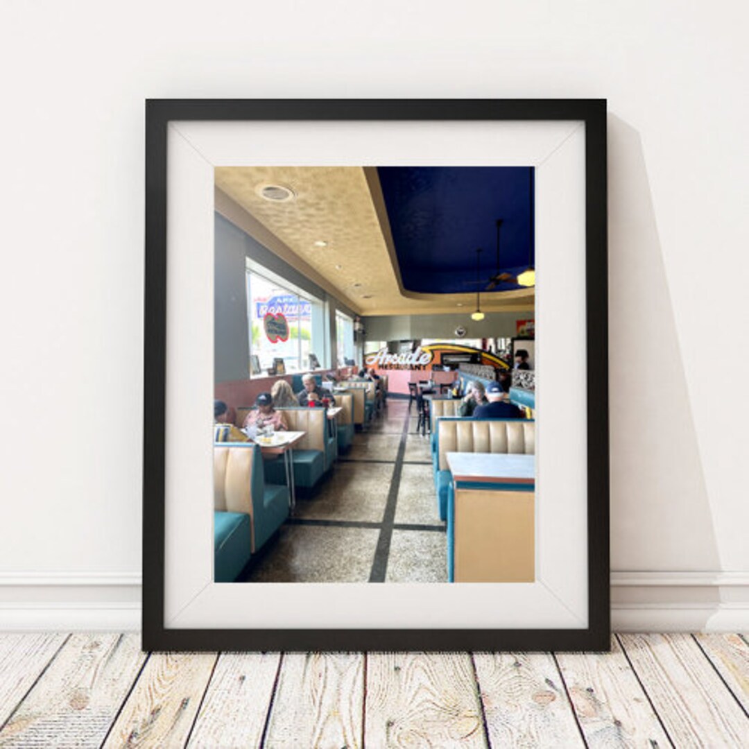 Memphis TN Arcade Diner Restaurant Sign - Wall Art, Home Decor, Bar Art ...