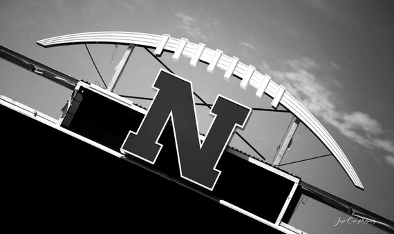 Black Nebraska Logo