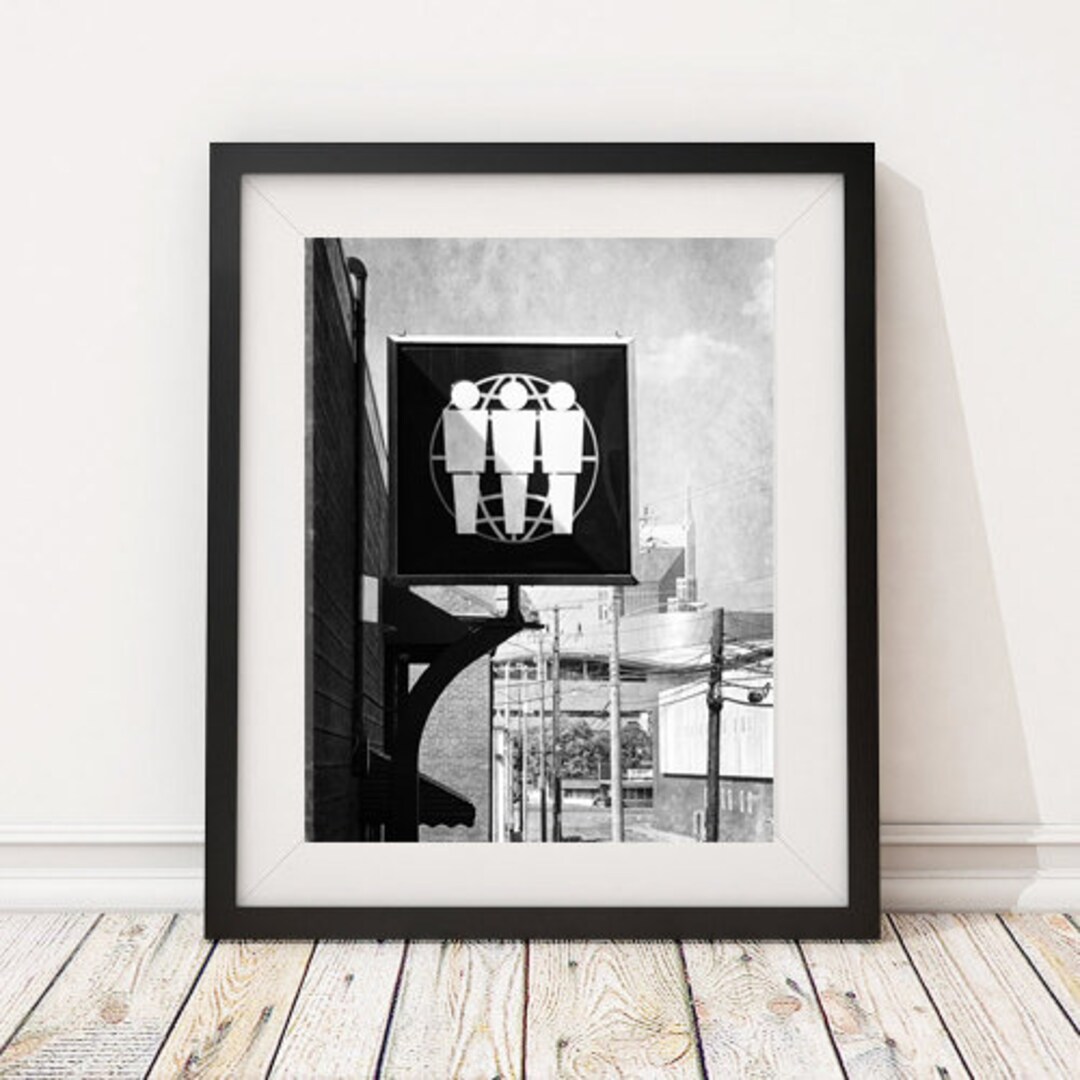 Nashville Tennessee - Third Man Record Studio Sign - Art Print, Wall ...
