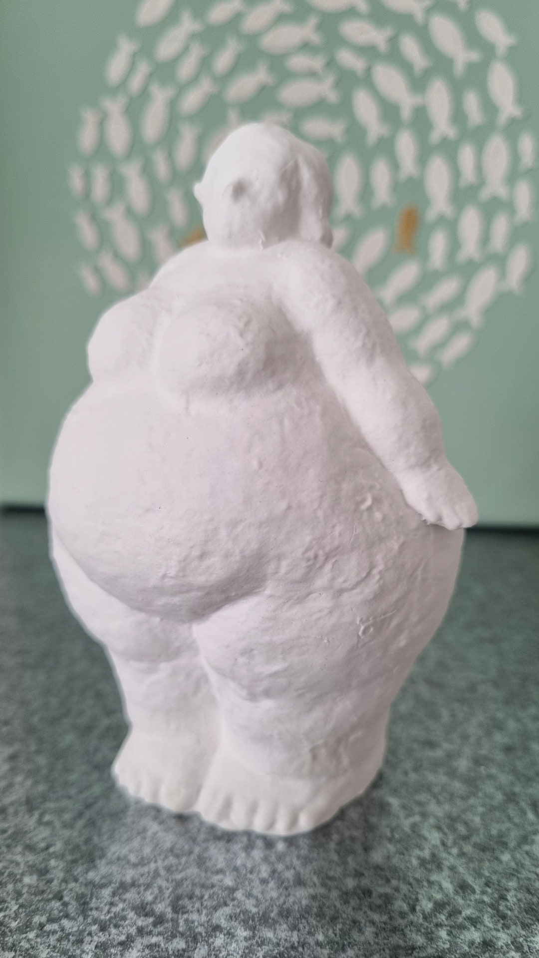 Fat Woman Lady Sculpture Fat Woman Figure Home Deco Nordic Overweight ...