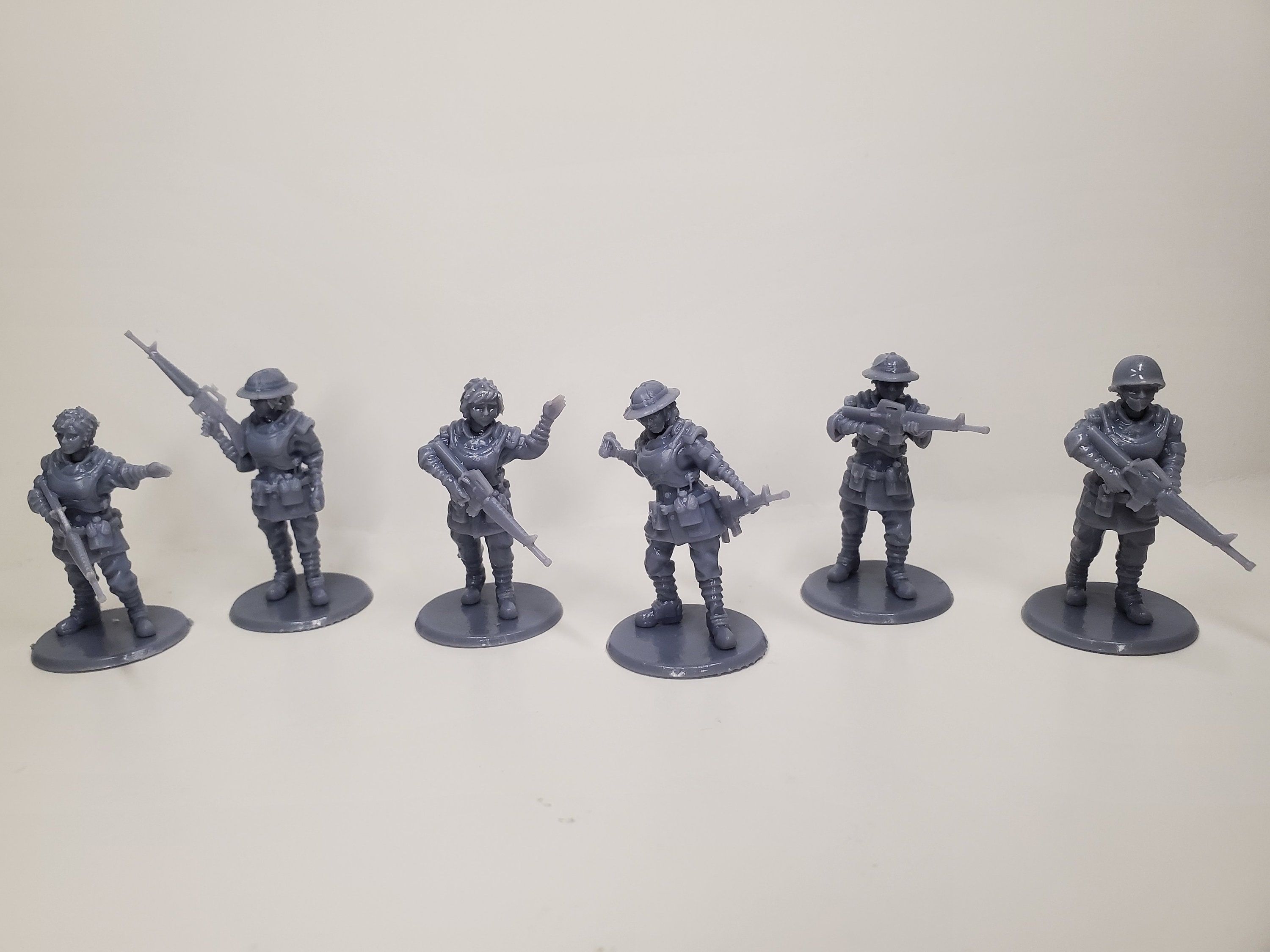 Fallout NCR Trooper Squad Miniatures - Etsy