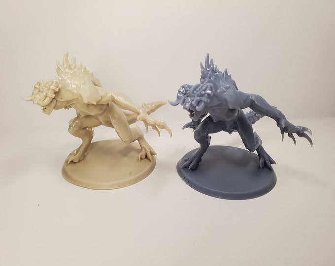 Deathclaw Mounted Creature Head Resin Kit, New Model Now Available - Etsy