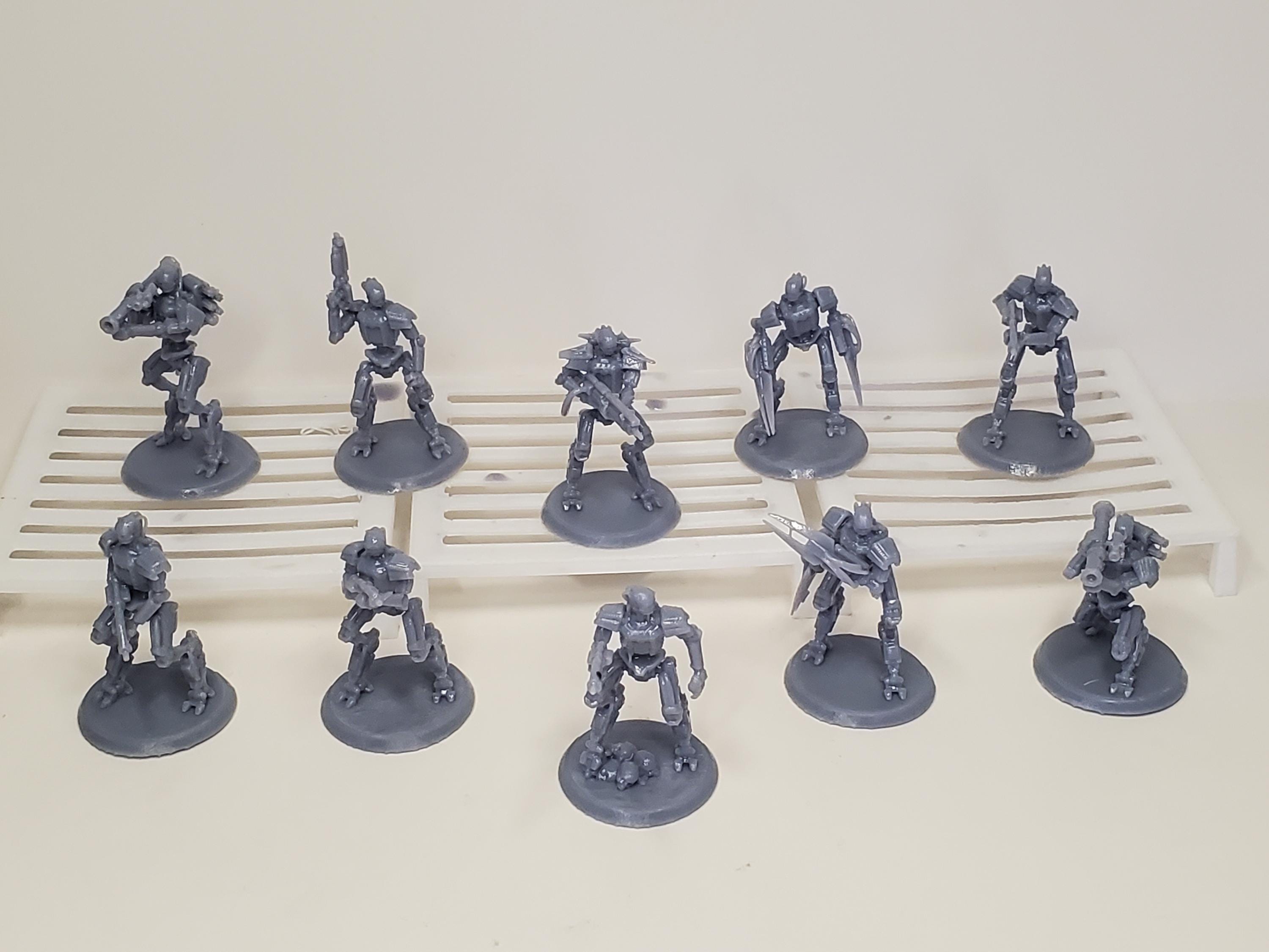 Ultimate Automaton Raider Miniature Squad - Etsy