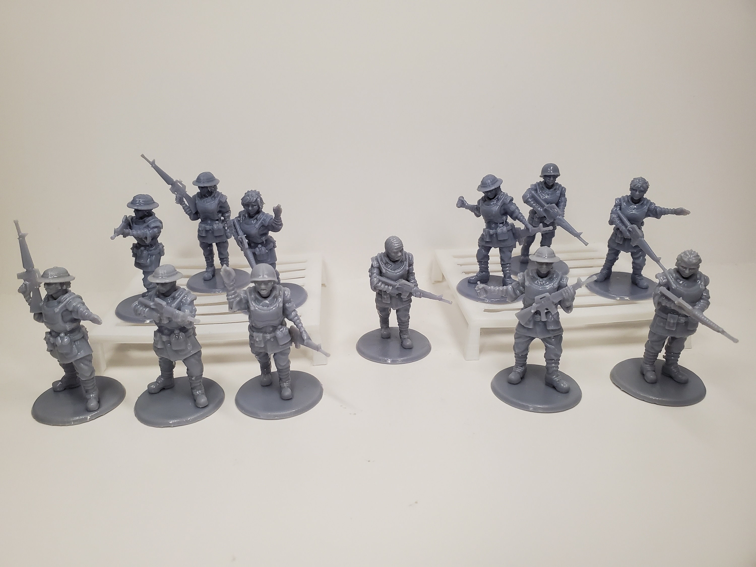 Fallout NCR Trooper Squad Miniatures - Etsy