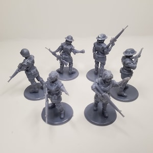Fallout NCR Trooper Squad Miniatures - Etsy