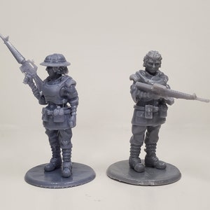 Fallout NCR Trooper Squad Miniatures - Etsy