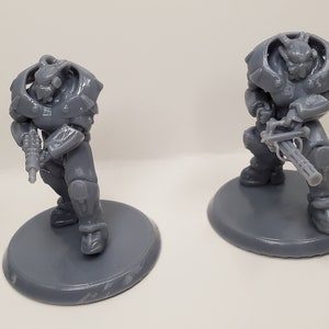 Fallout Enclave Power Armor Trooper Miniatures - Etsy