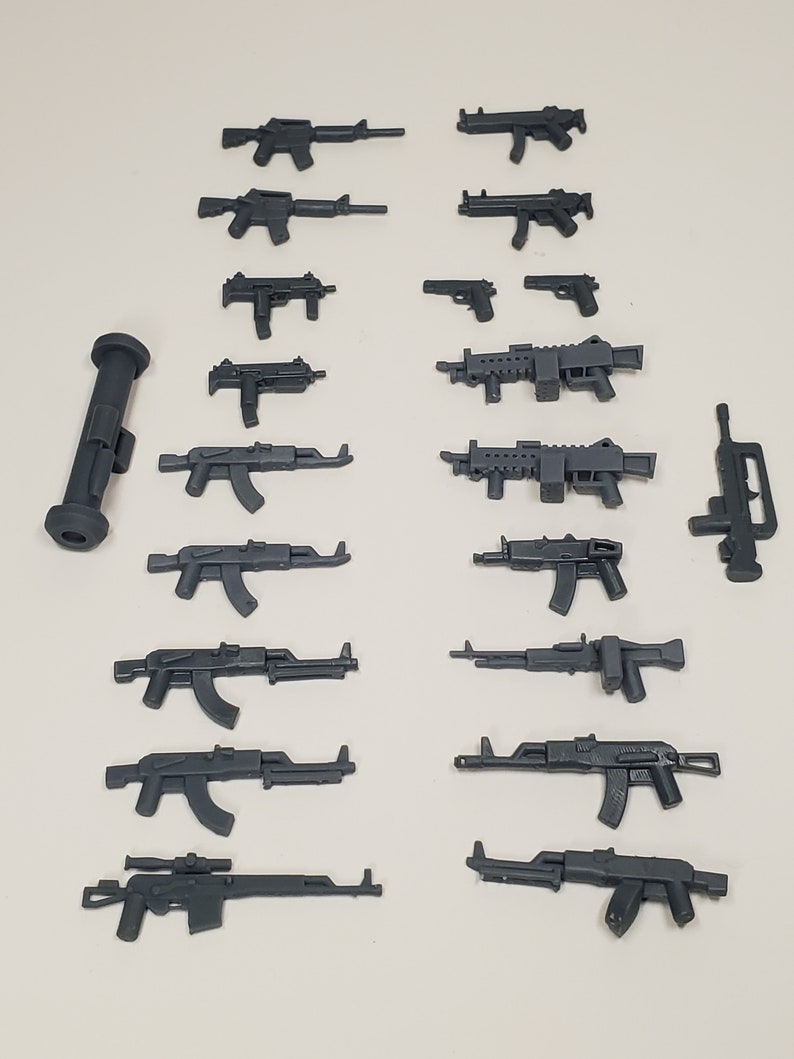 Ultimate lego Compatible Minifigure Weapons Pack 20x - Etsy