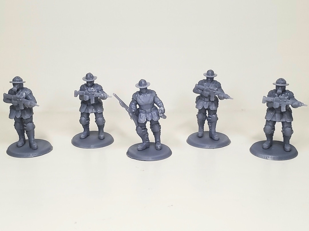 Fallout NCR Ranger Miniatures - Etsy