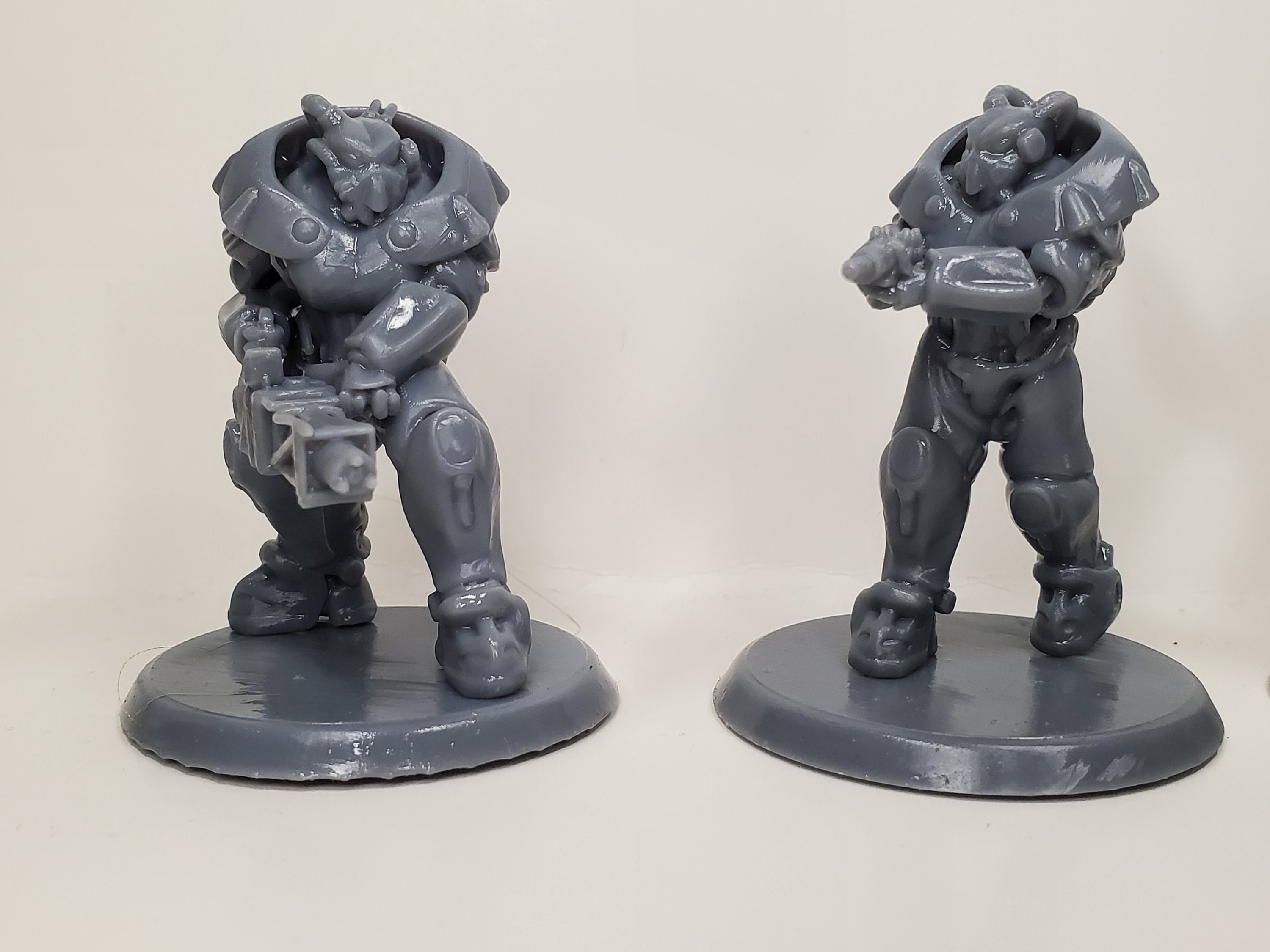 Fallout Enclave Power Armor Trooper Miniatures - Etsy