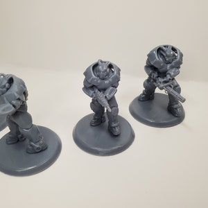 Fallout Enclave Power Armor Trooper Miniatures - Etsy
