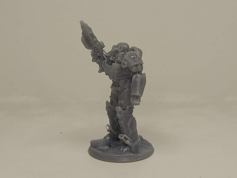 Fallout Brotherhood of Steel Power Armor Squad Miniatures - Etsy