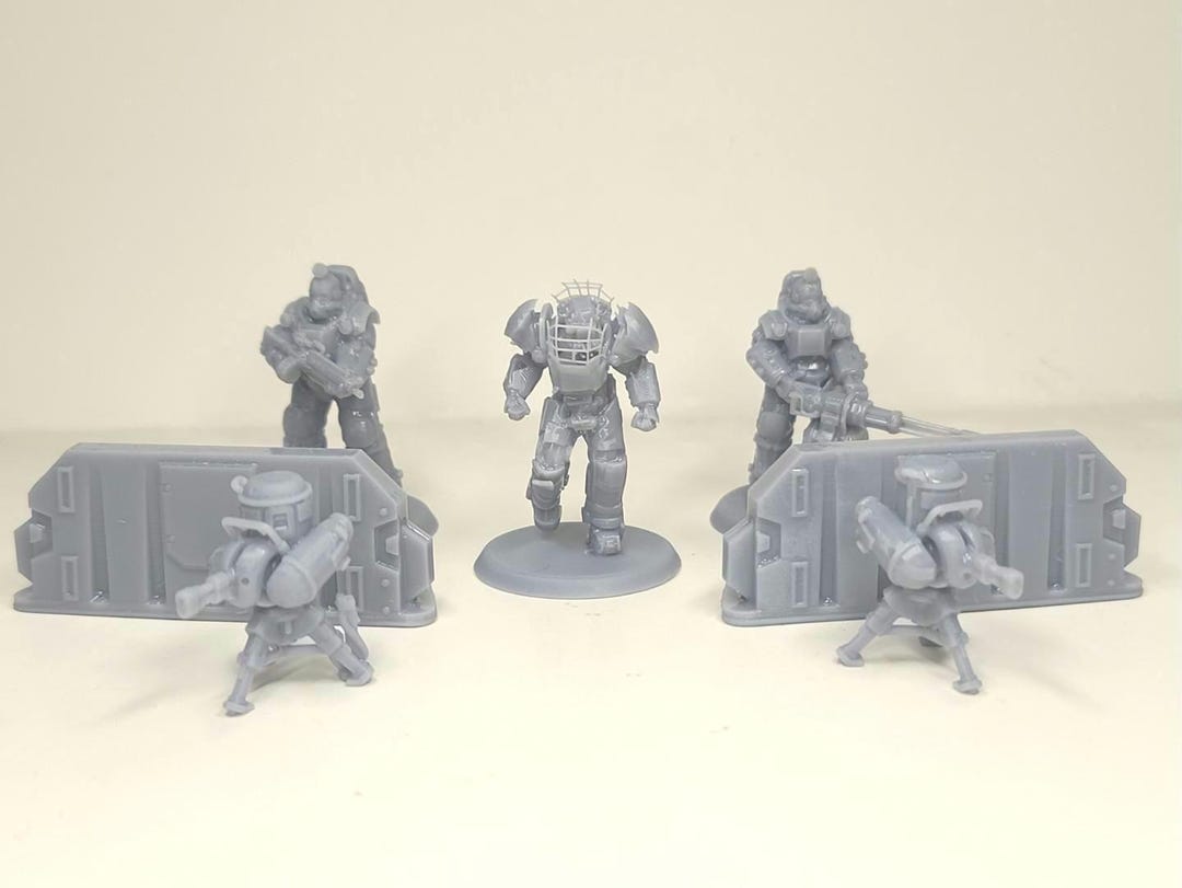 Fallout Raider Power Armor Team With Terrain - Etsy Australia