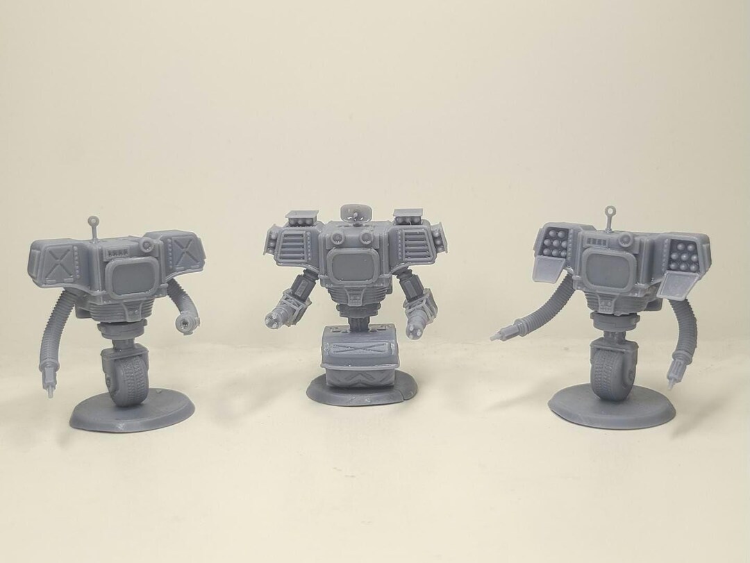Custom Fallout New Vegas Securitron Miniatures - Etsy