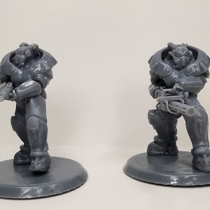 Fallout Enclave Power Armor Trooper Miniatures - Etsy