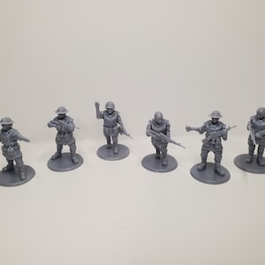 Fallout NCR Trooper Squad Miniatures - Etsy