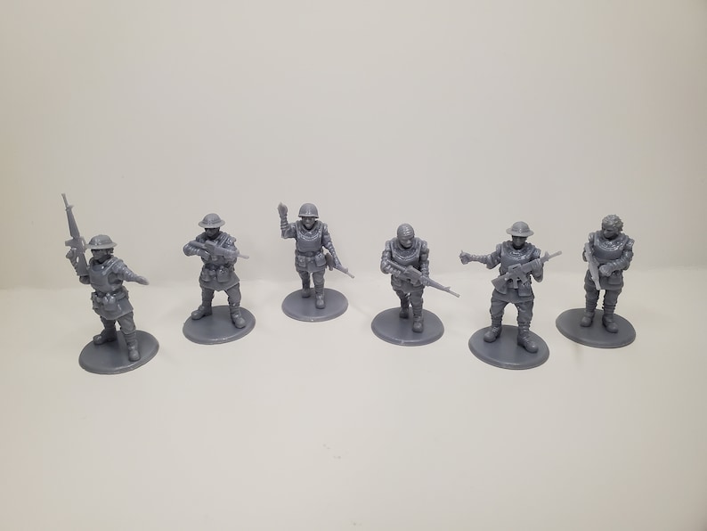Fallout NCR Trooper Squad Miniatures - Etsy Australia