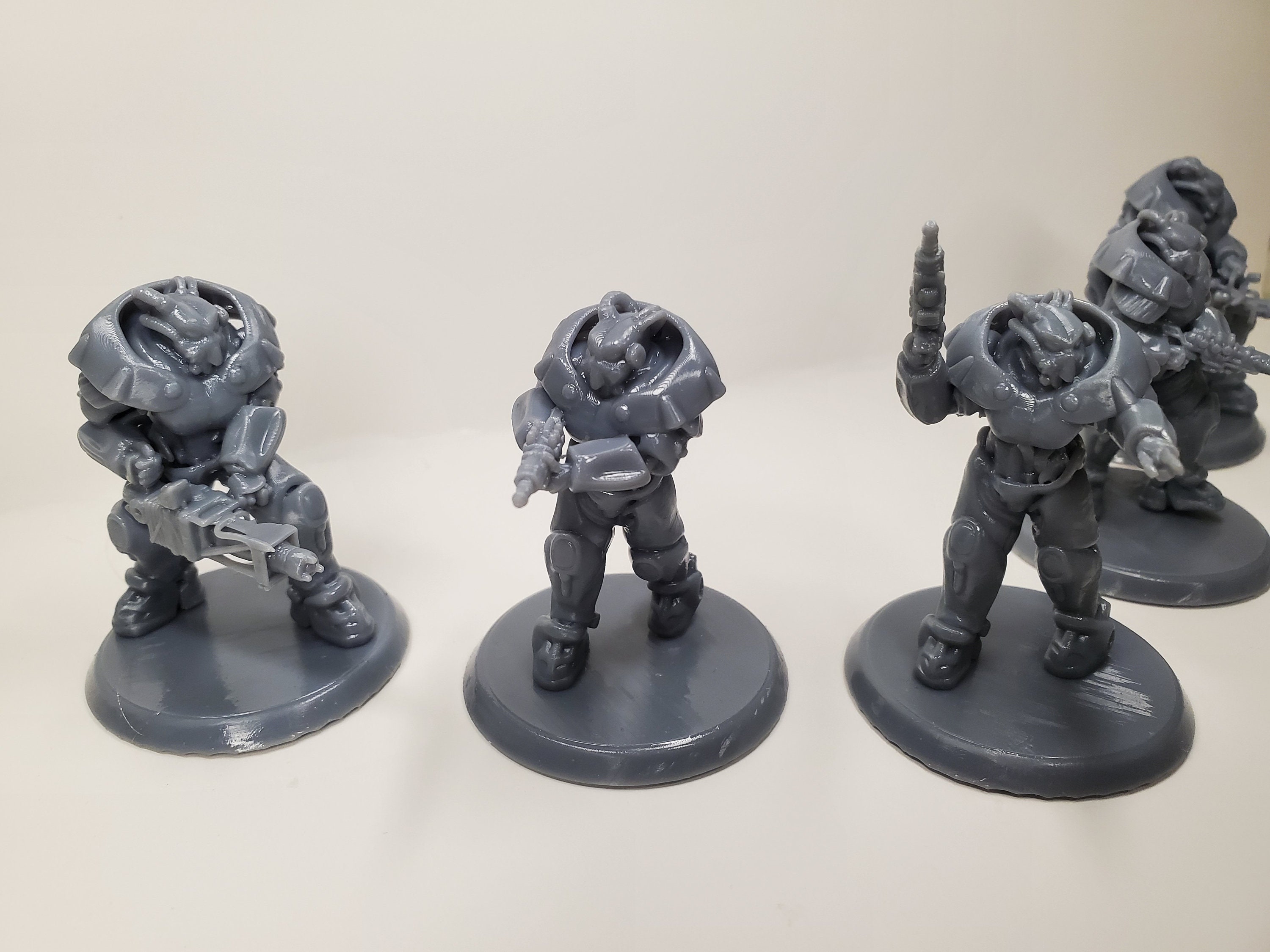 Fallout Enclave Power Armor Trooper Miniatures - Etsy