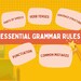 ESSENTIAL GRAMMAR RULES - Etsy