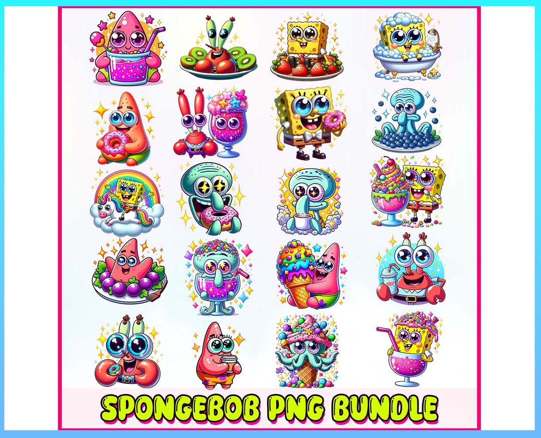 Spongebob Friend Png, Spongebob Faces Png, Squarepants Png, Spongebob ...