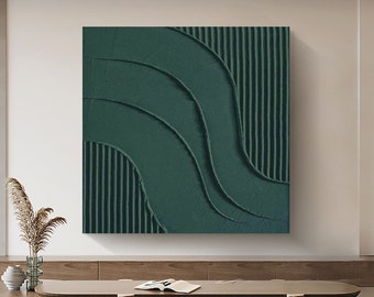 Green 3d Abstract Art - Etsy