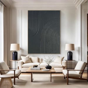 Black Arch Wall Art Black Plaster Wall Art Black Wabi-sabi Wall Art ...