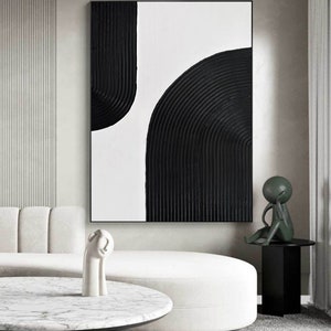 Black Arch Wall Art Painting Arch Wall Art Black Minimalism - Etsy