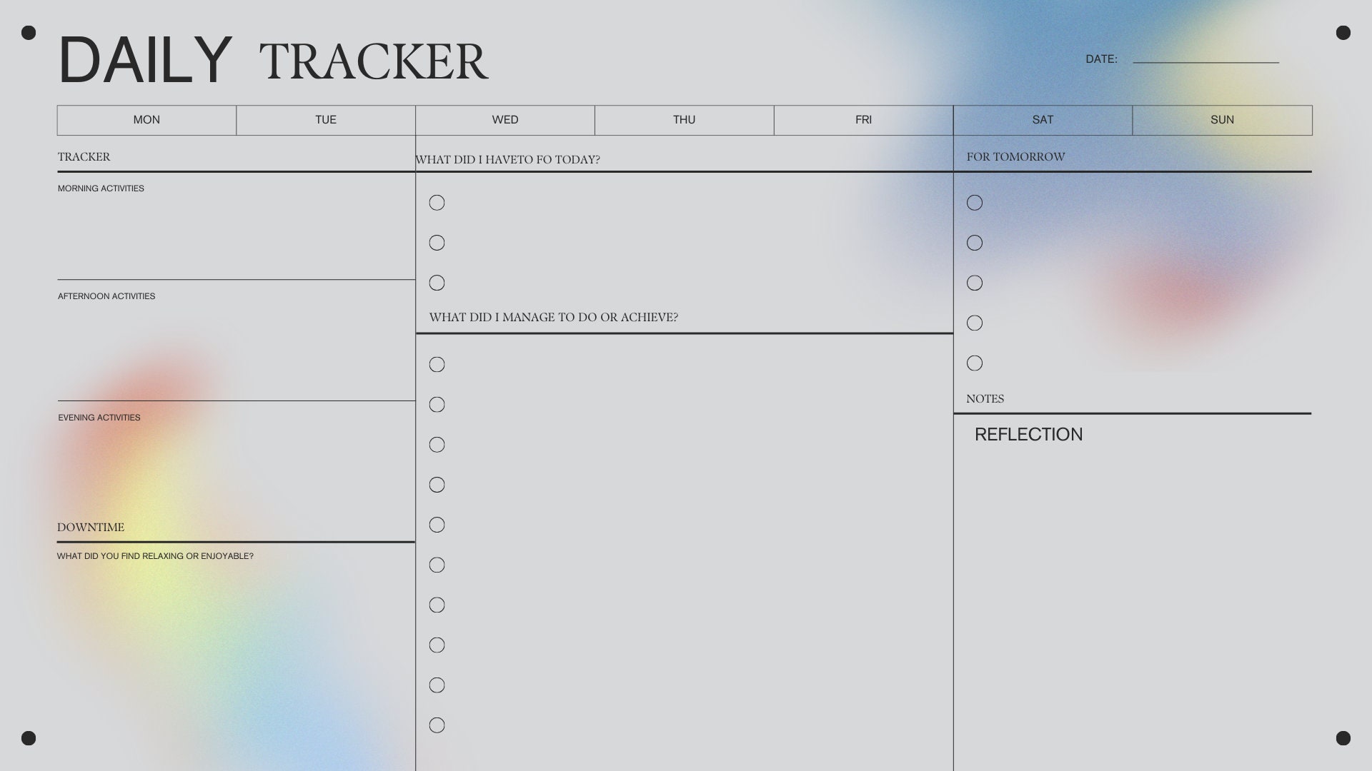 Fatigue Diary Template, Fatigue Management, Combat Fatigue, Chronic ...