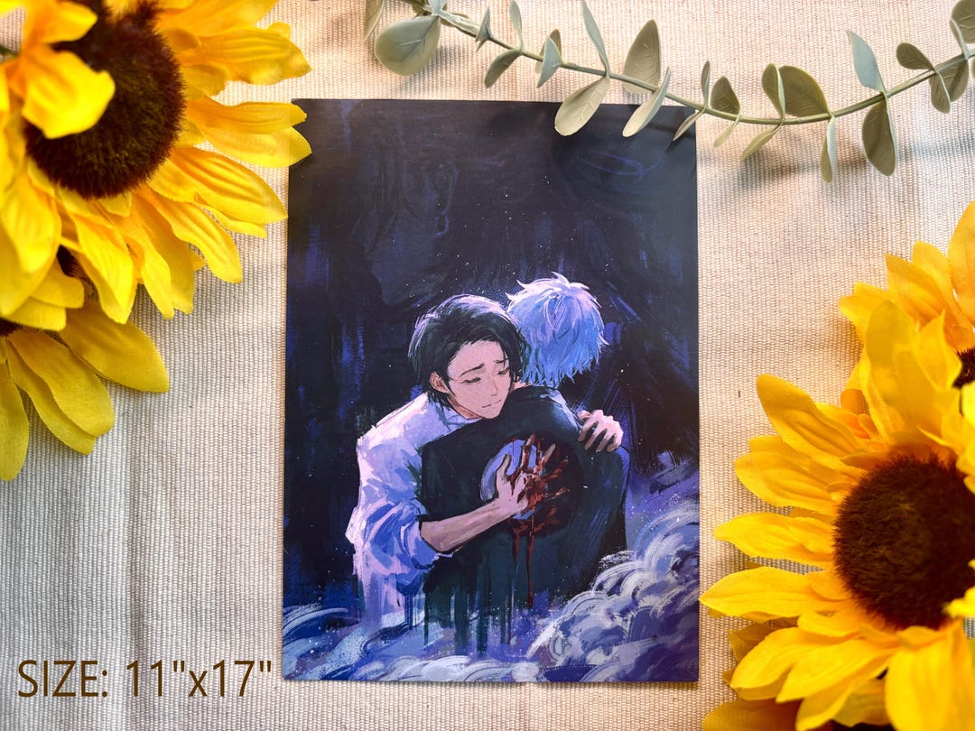 Monsters - Gojo Yuta Anime Boy Art Print 11"x17" - Etsy