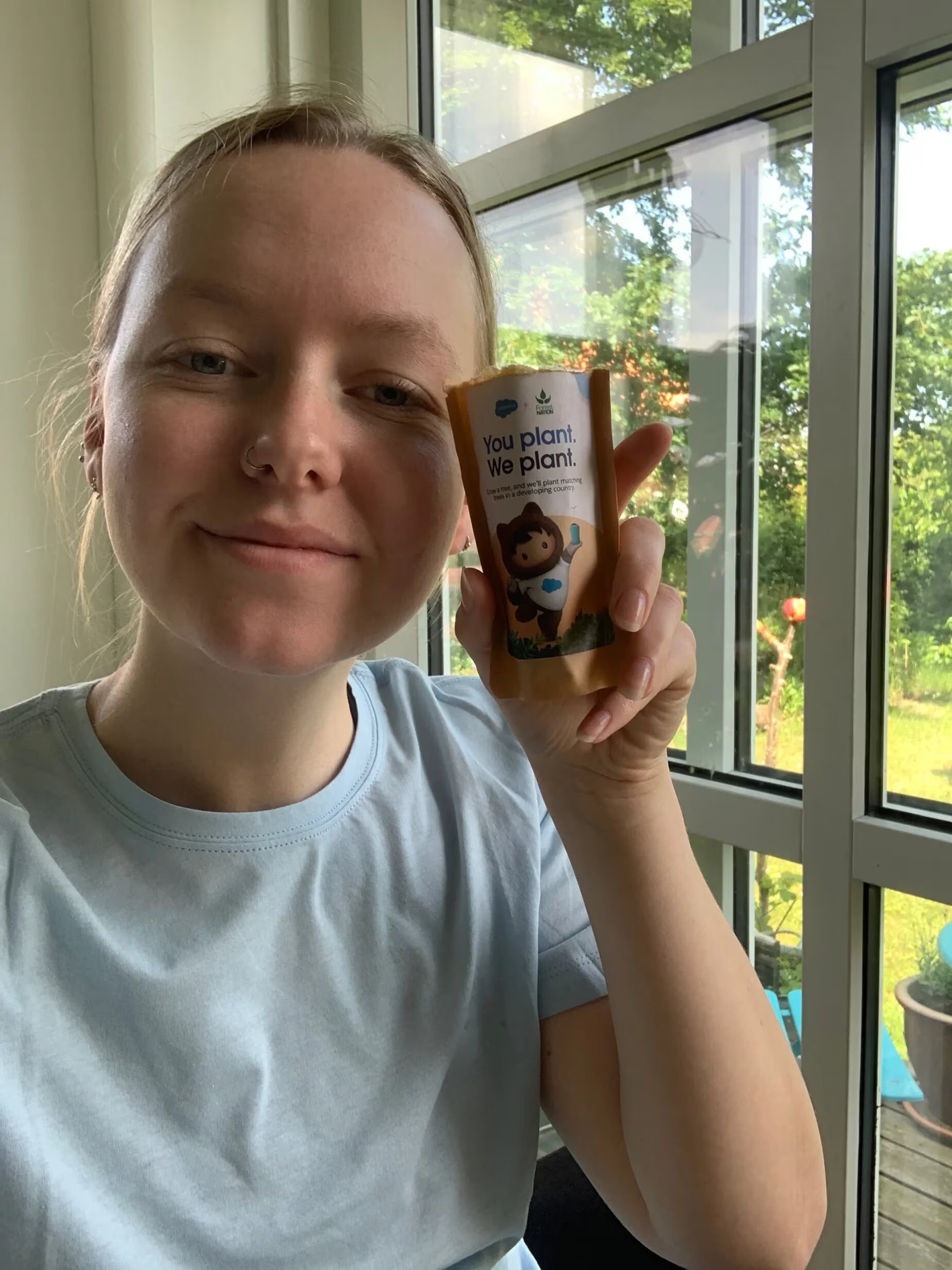 Happy Birthday Personalized Tree Greeting Gift, We Plant 10 More Trees ...